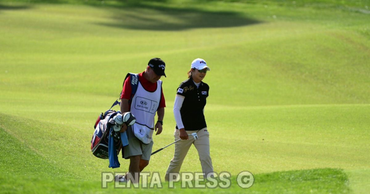 [포토] 2언더파 공동 32위 한희원 - 2014 LPGA 투어 KIA 클래식 3라운드 (46)