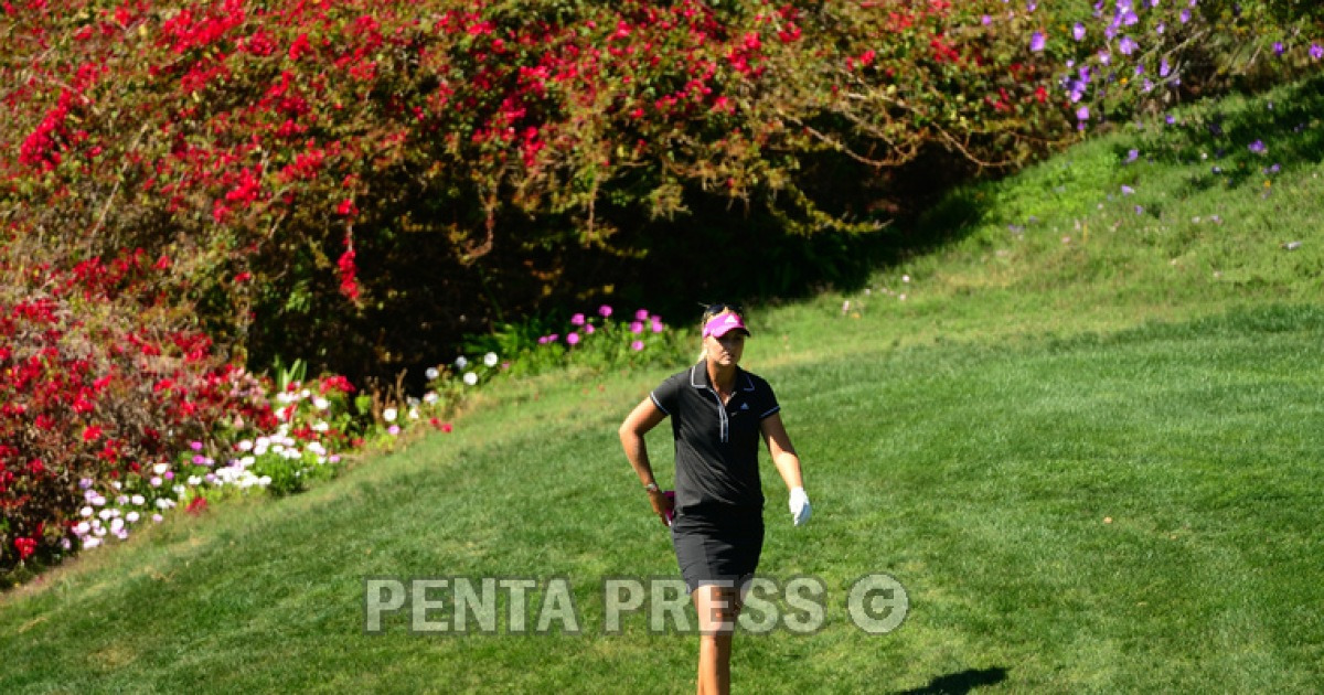 [포토] 우승 안나 노르드크비스트 - 2014 LPGA KIA 클래식 마지막 라운드 (5)