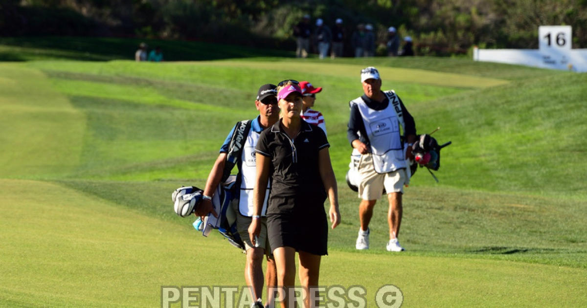 [포토] 우승 안나 노르드크비스트 - 2014 LPGA KIA 클래식 마지막 라운드 (9)