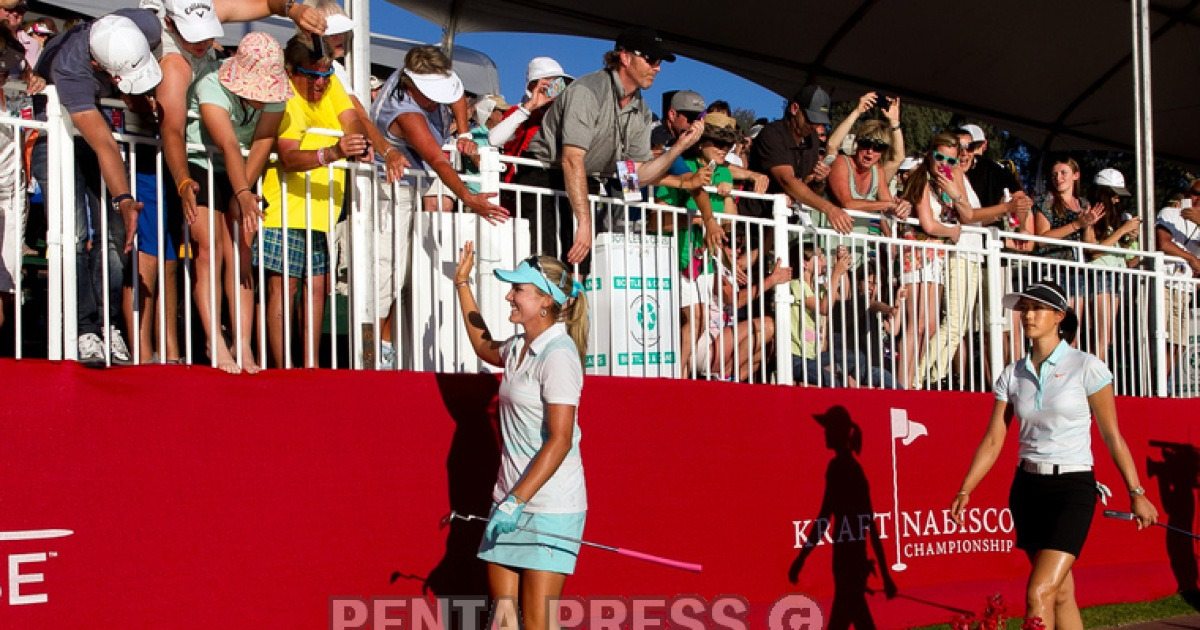 [포토] 렉시 톰슨, 나비스코 챔피언십 우승 - 2014 LPGA 크래프트 나비스코 챔피언십 마지막 라운드 (27)