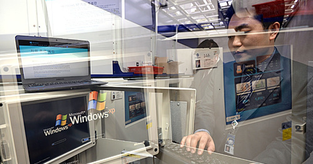 윈도우 XP 기술 지원 종료, ATM기기 업데이트