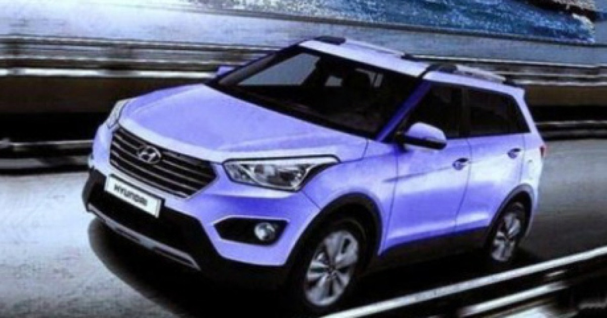 현대차, 소형 SUV ix25의 실체 "싼타페를 줄여 놓은 듯"