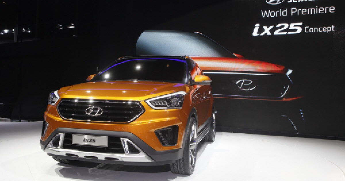 [베이징모터쇼]현대차 中 시장 공략..ix25 SUV·신형제네시스 공개
