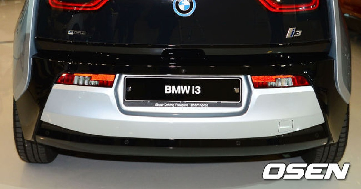 [사진]BMW i3,'귀엽고 깔끔한 후면 디자인'