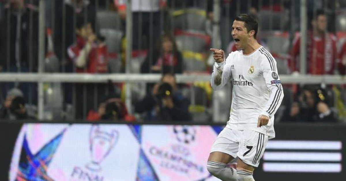 'UCL 한 시즌 최다골' 호날두, 메시 대기록 넘었다