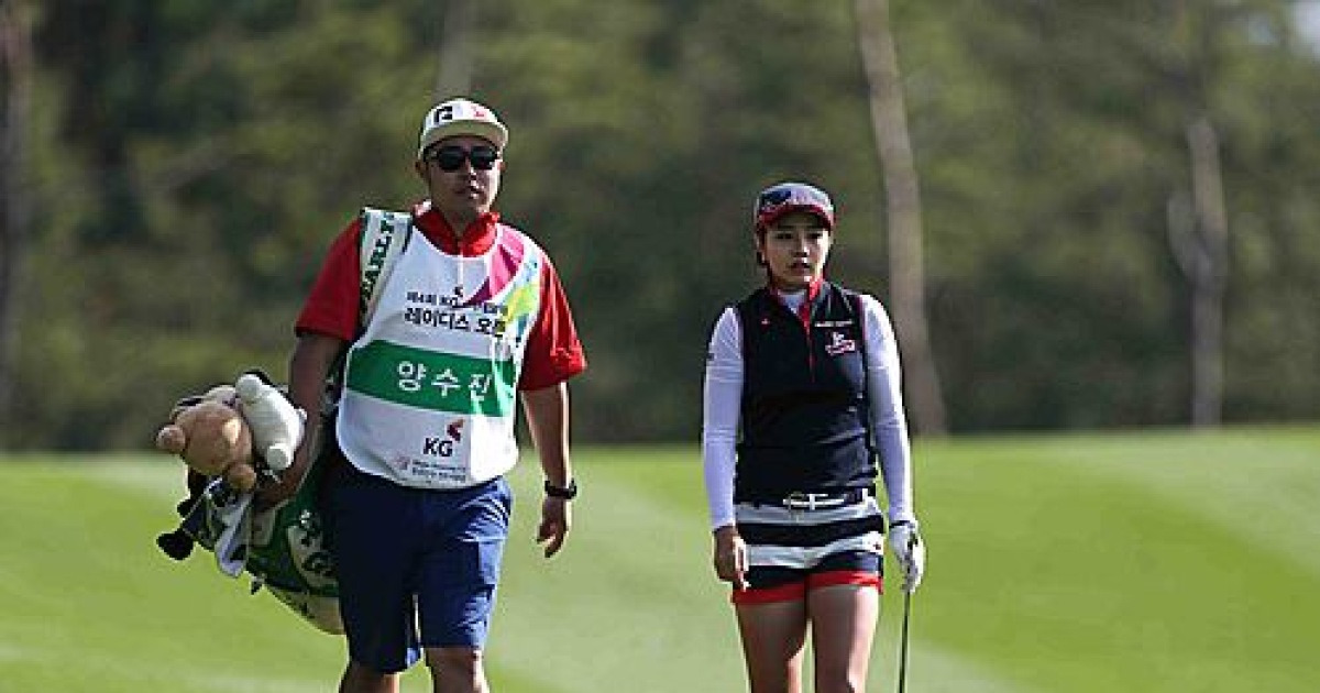 [KLPGA]'퍼터 바꾼' 양수진, KG·이데일리오픈 1R 단독선두
