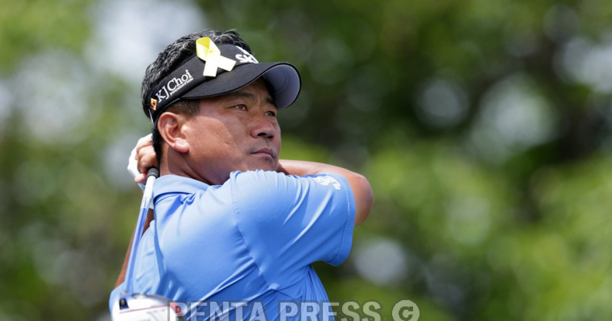 [포토] 최경주 - 2014 KPGA SK텔레콤 오픈 마지막 라운드 (29)