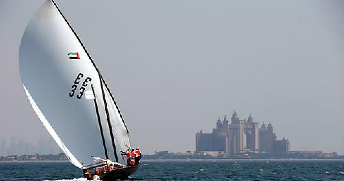 UAE SAILING AL-GAFFAL TRADITIONAL BOAT RACE