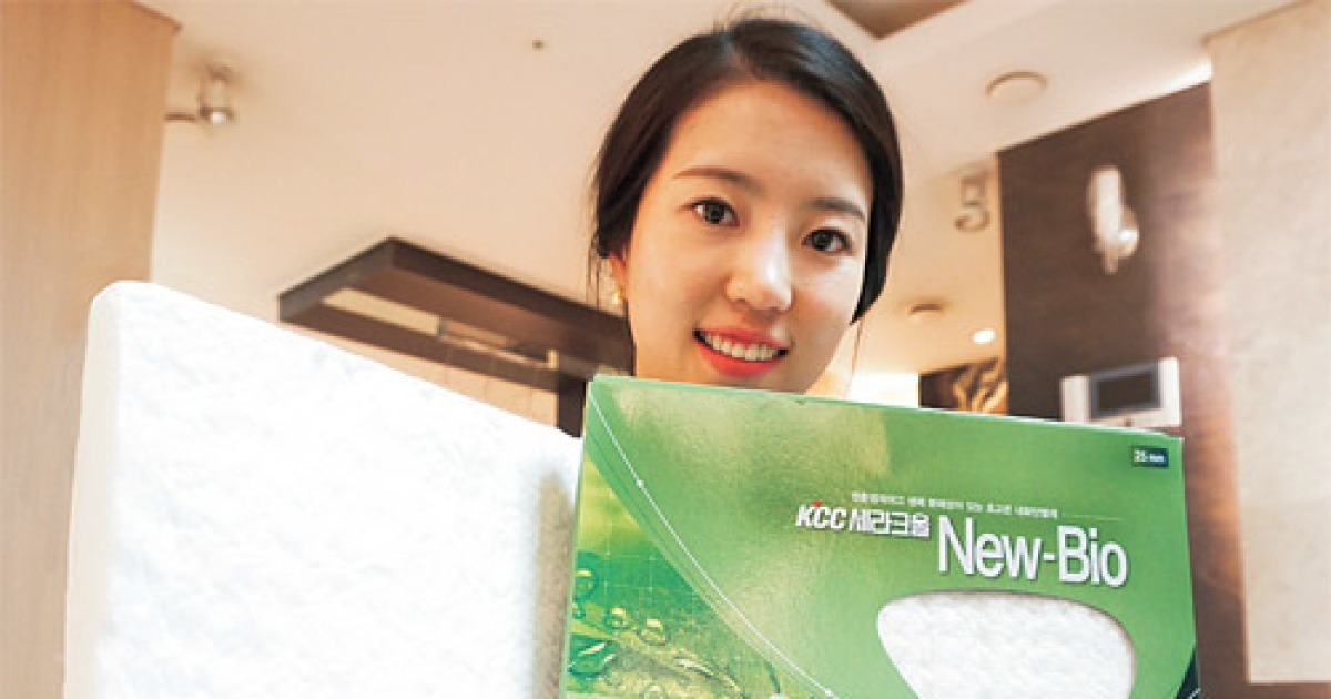 1200도 고온 견디는 단열재KCC '세라크울 뉴바이오..' 출시