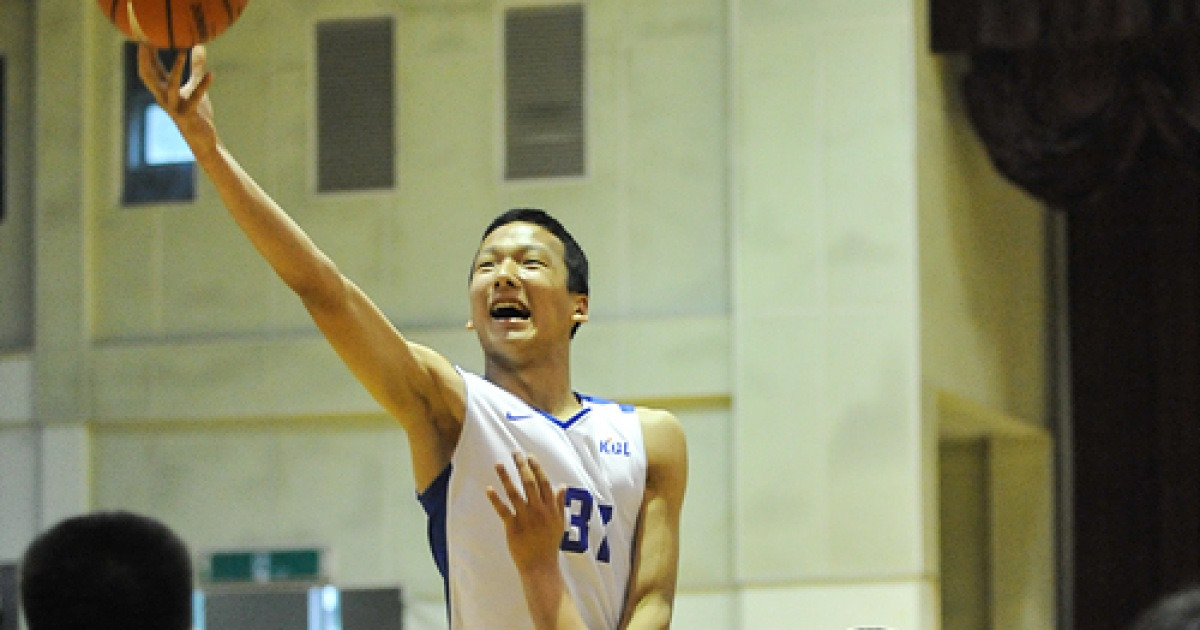 [KBL & NIKE 캠프] 송도중 윤성현 '빠르게 림을 향해 레이업'