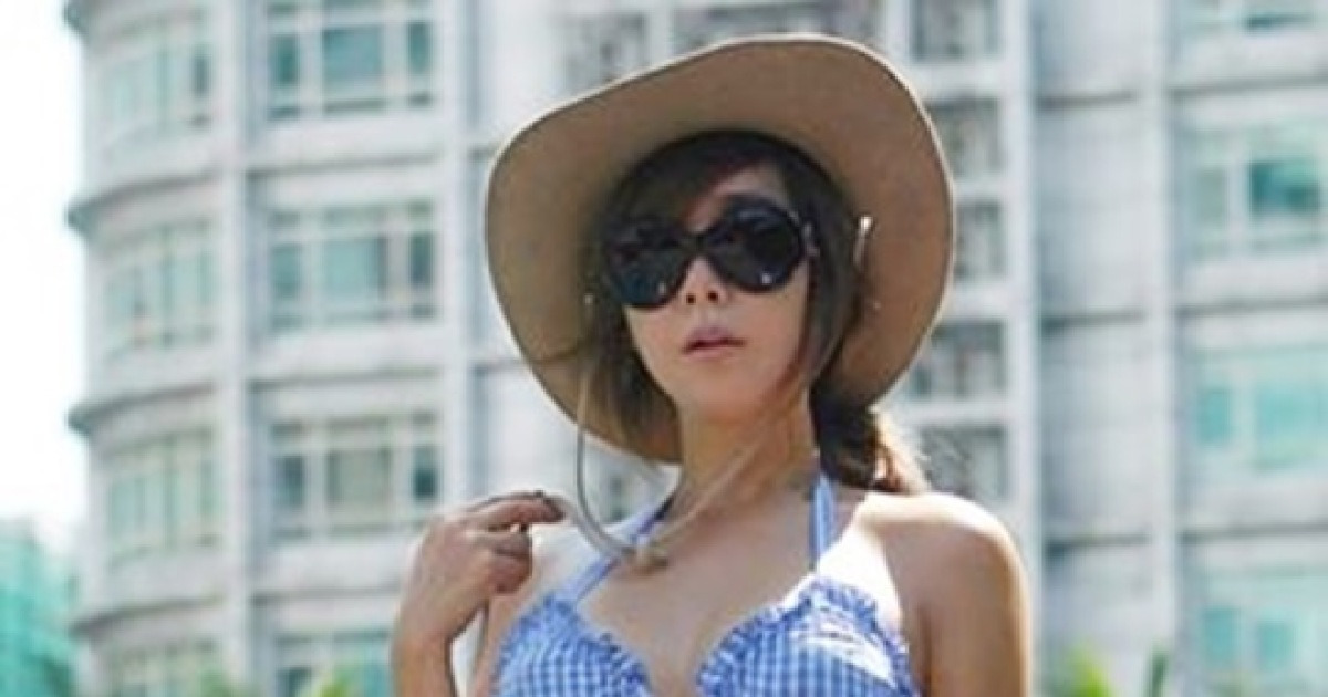 정다연, 여름맞이 비키니 셀카 '162cm-48kg 몸매 자신감'