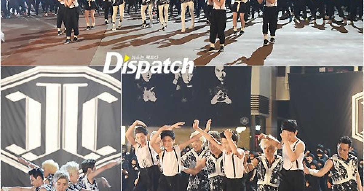 [현장포토] "300명 태권댄스는?"..JJCC,뮤비 촬영 현장