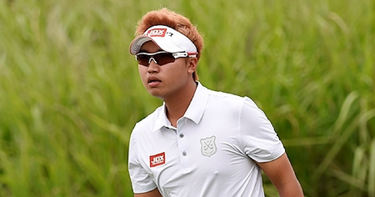 [야마하·한경 KPGA 선수권대회] 박일환, '내 공이 어디로 갔나~'