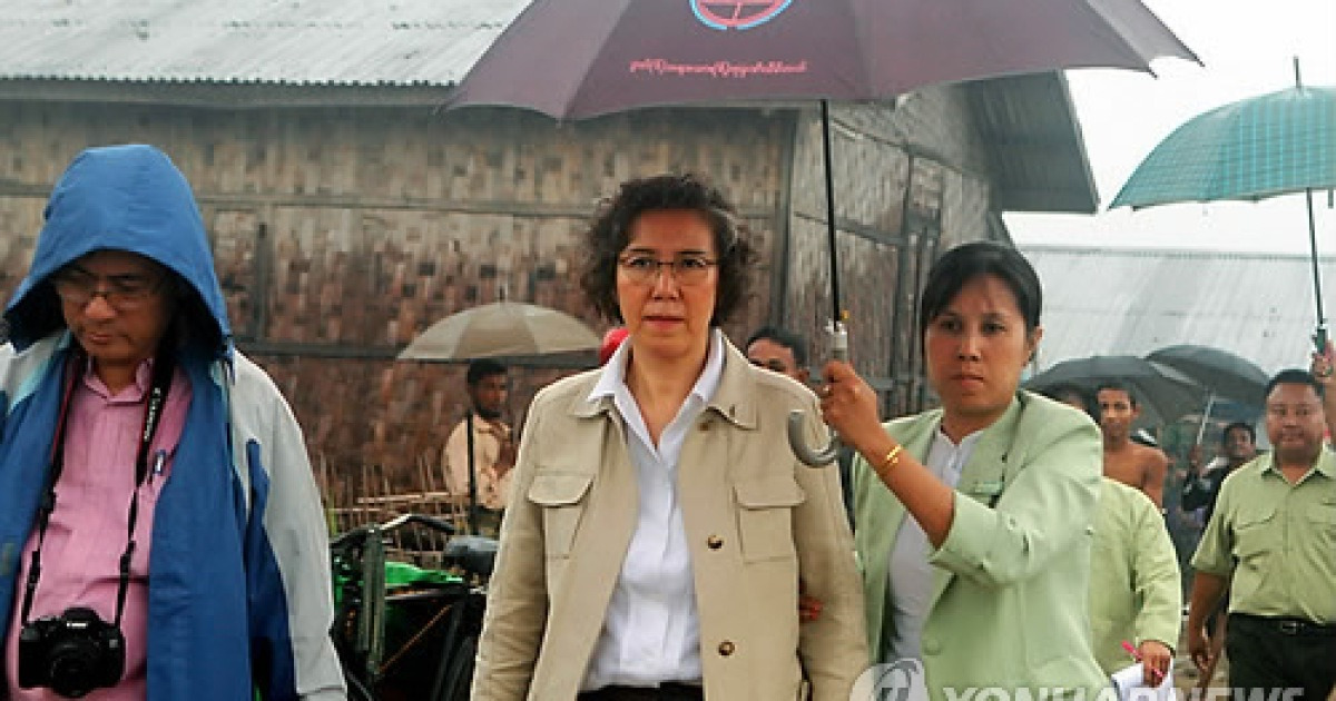 MYANMAR UN ENVOY VISIT