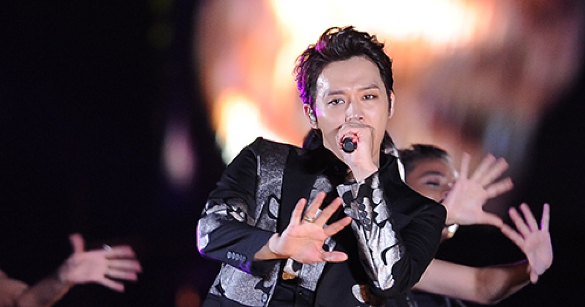 JYJ 박유천 '배우에서 다시 가수로' [MBN포토]