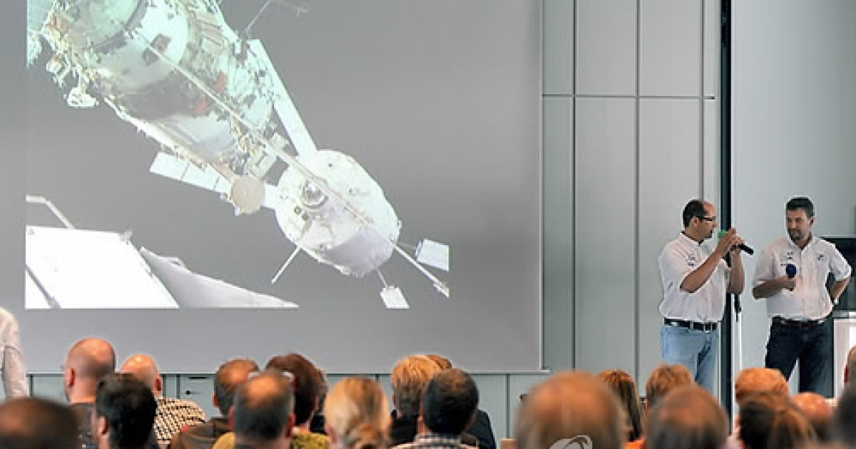 GERMANY SPACE ISS ATV-5 DOCKING