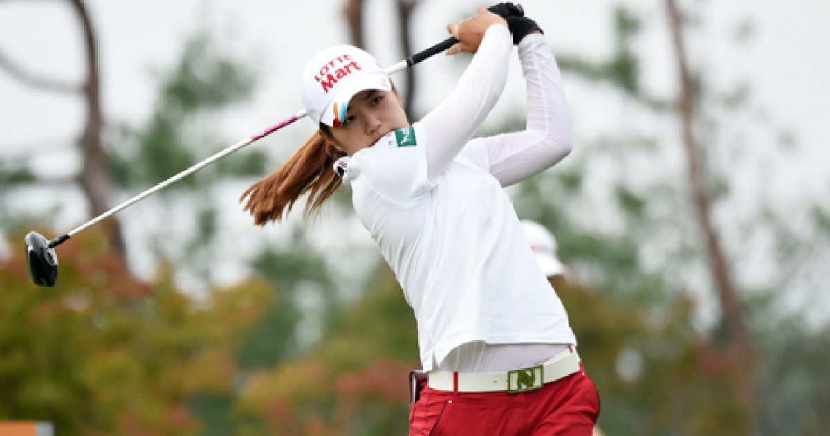 [포토엔]장수연 '우승을 향한 집념' (KLPGA 넵스)