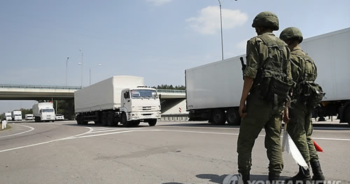 RUSSIA UKRAINE CONVOY