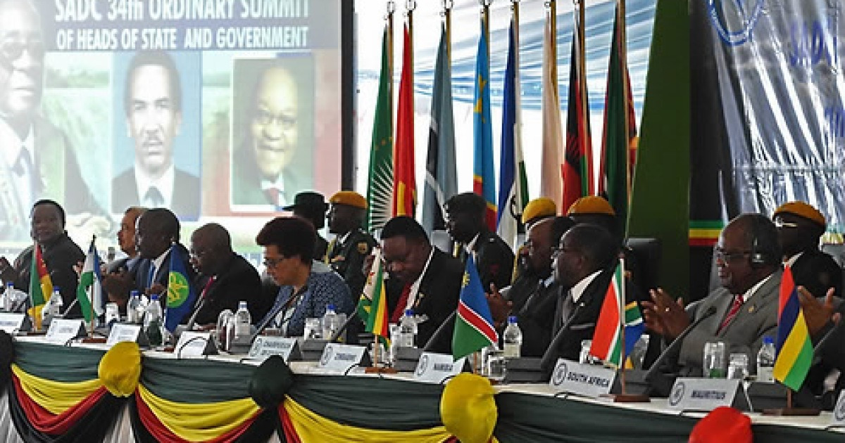 ZIMBABWE SADC SUMMIT