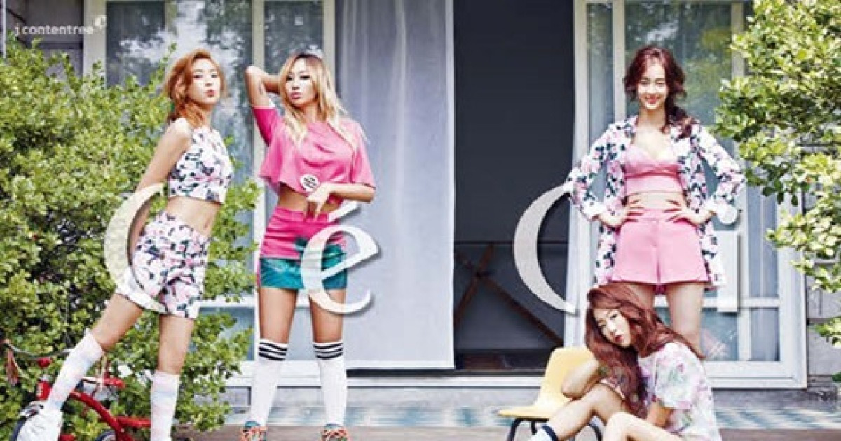 Bubbly girls of Sistar pose in photo shoot