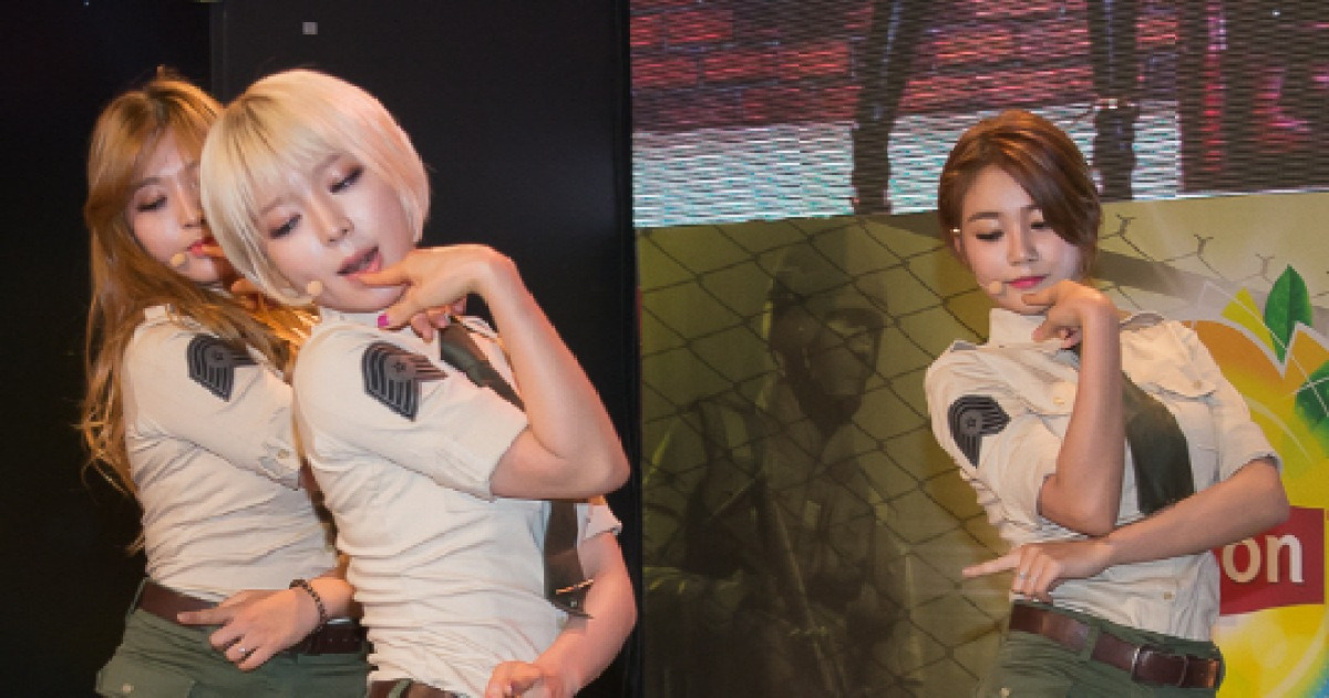 [포토] AOA, '과감한 몸놀림~'