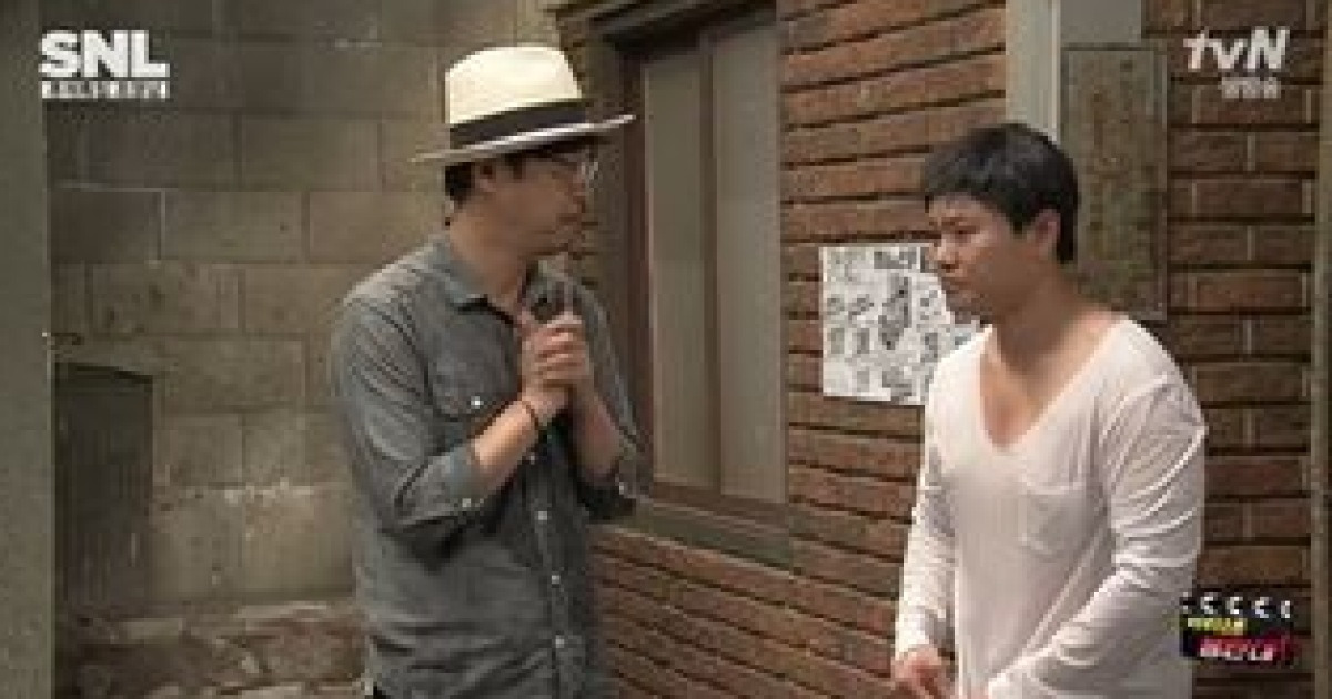 'SNL' 봉만대 감독, 김민교에 기습 키스.."진짜로 했어"