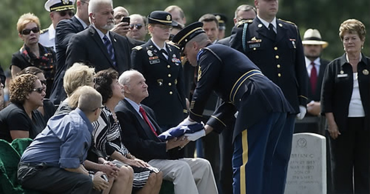 USA WWII VETERAN BURIAL SERVICE ARLINGTON