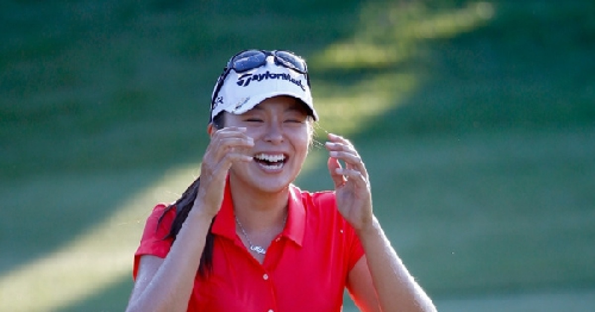 5년만의 LPGA 우승 허미정 "아버지가 원하는 거 뭐든 사드리겠다"