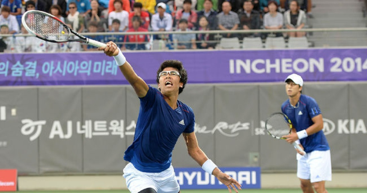 [AG 테니스] 임용규-정현, 28년 만에 남자 복식 금메달