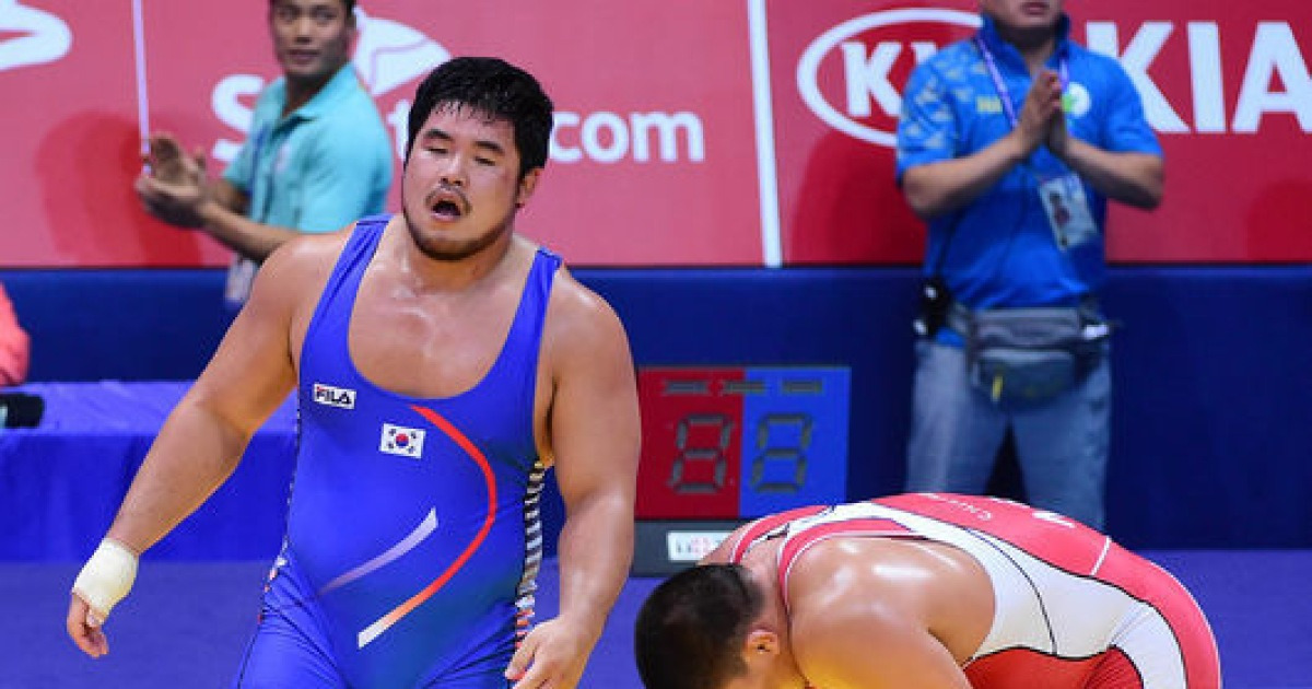 [AG 레슬링] 남경진, 男 자유형 125kg서 값진 동메달