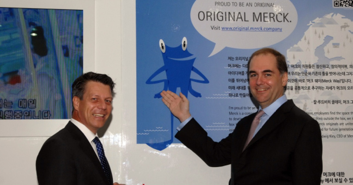 Merck chairman offers secret to success