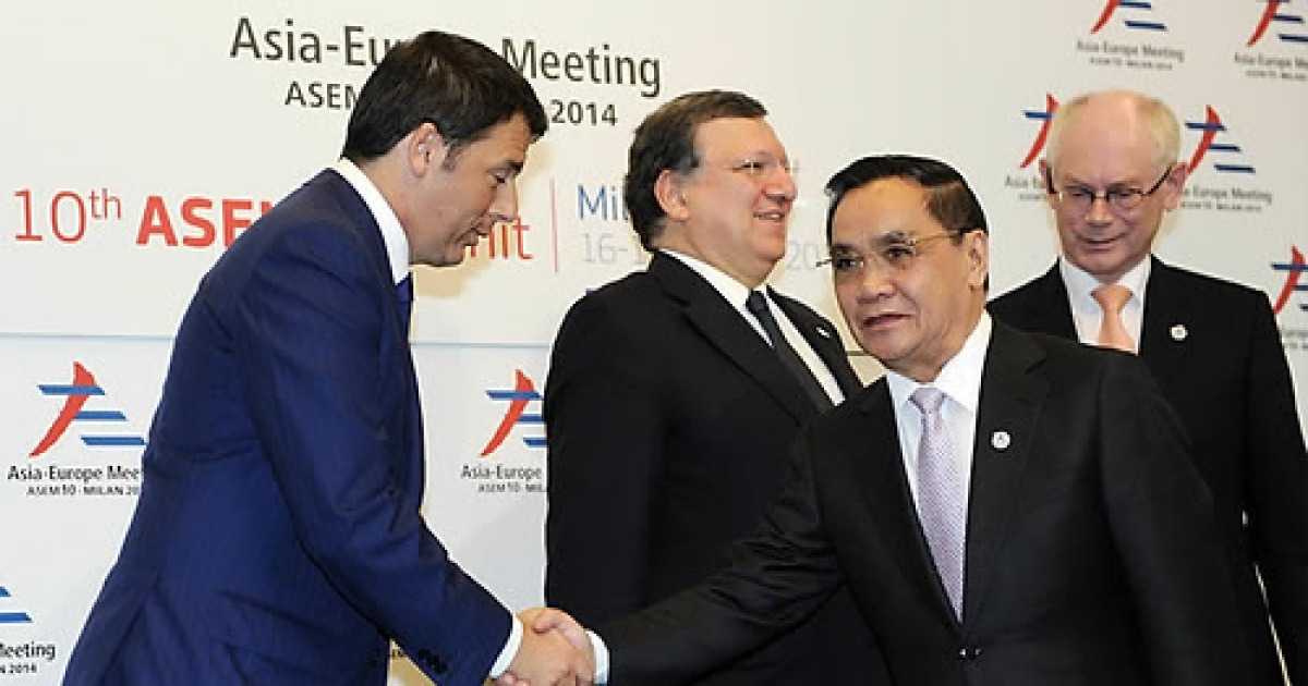 ITALY ASEM SUMMIT