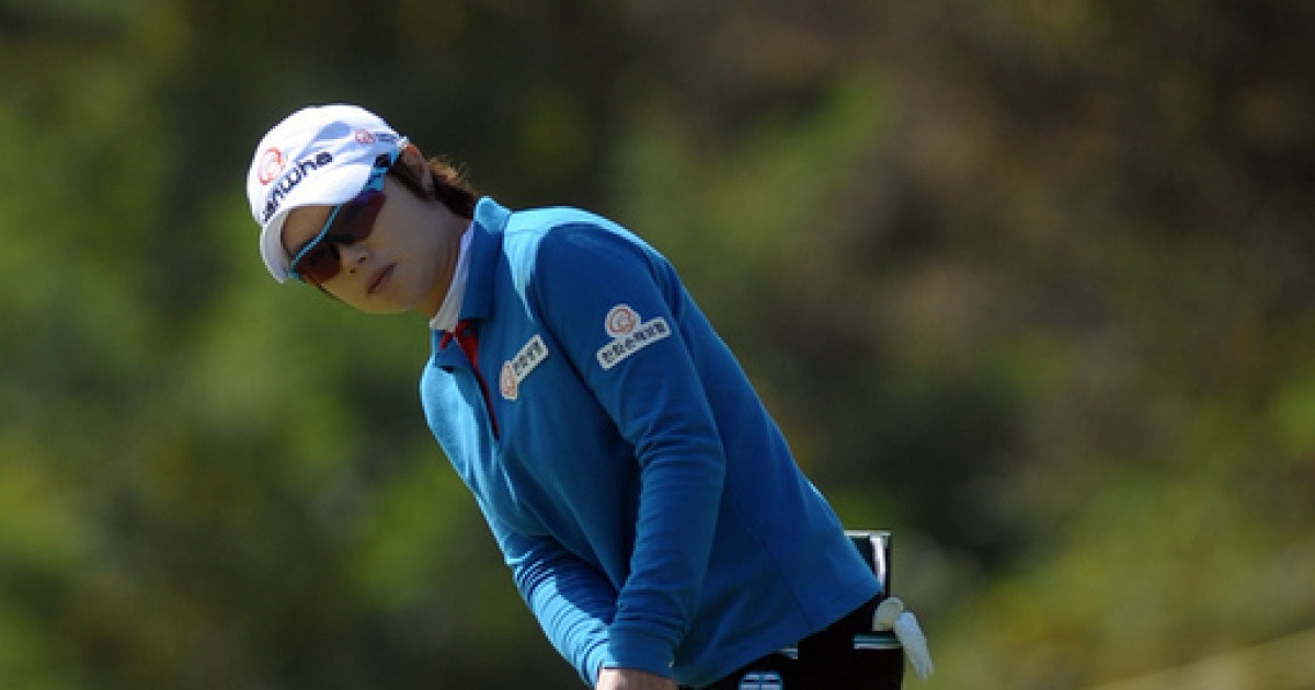 [포토] 지은희 - 2014 LPGA 하나 외환 챔피언십 2라운드 (14)