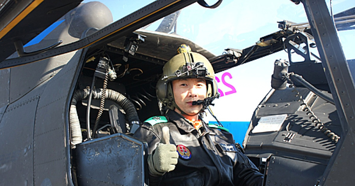 올해의 탑 헬리건 고성주 소령