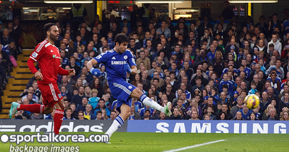 [EPL 12R] '코스타 11호골' 첼시, 12경기 무패 선두 질주.. 웨스트브롬에 2-0 승