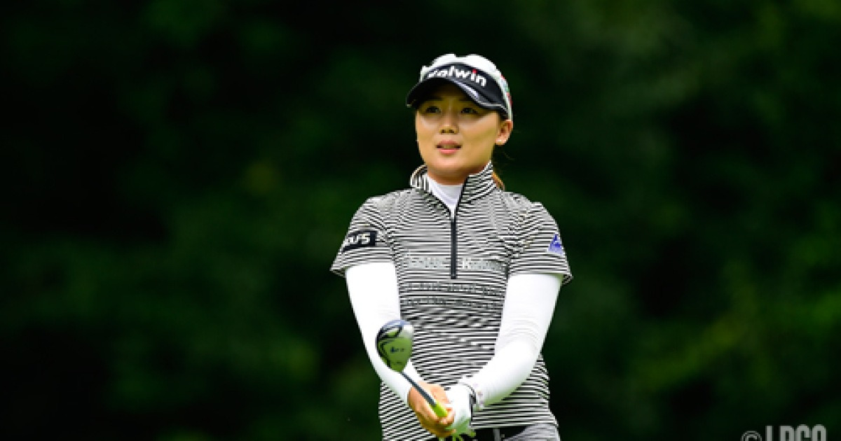 '두번째 우승 도전' 이나리, JLPGA 최종전 1R 단독 2위