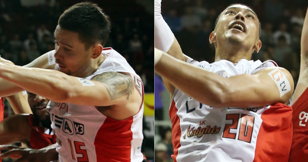 '막강 포워드진 힘' SK, KGC 꺾고 8연승