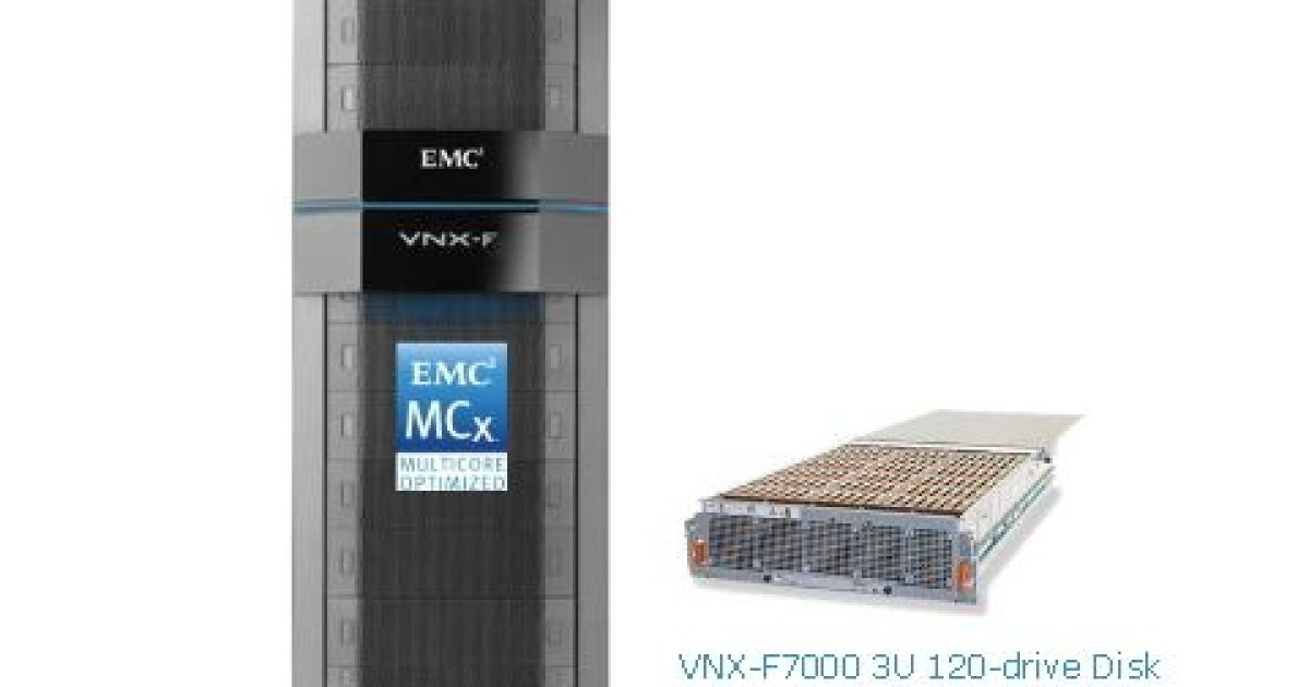 "EMC, 올플래시 VNX 신제품으로 GB당 5천원"