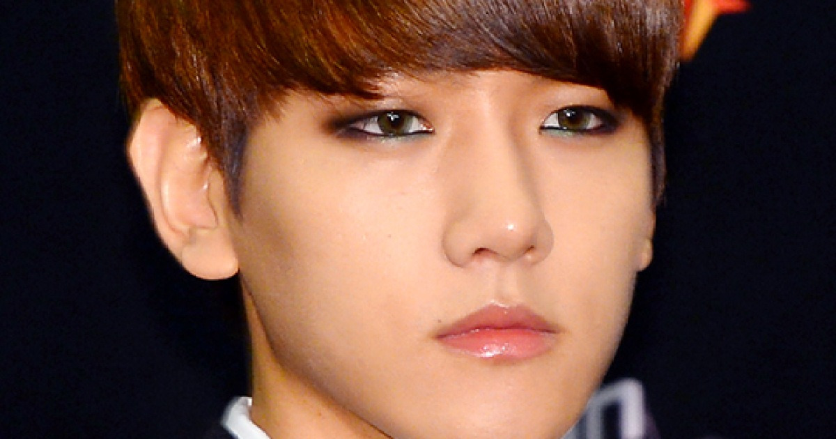 [TD포토] 엑소 백현 '걸그룹 뺨치는 눈화장에 깜짝' (2014 MAMA)