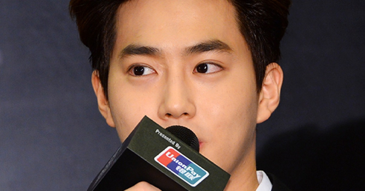 [TD포토] 엑소 수호 '내년에 컴백합니다' (2014 MAMA)