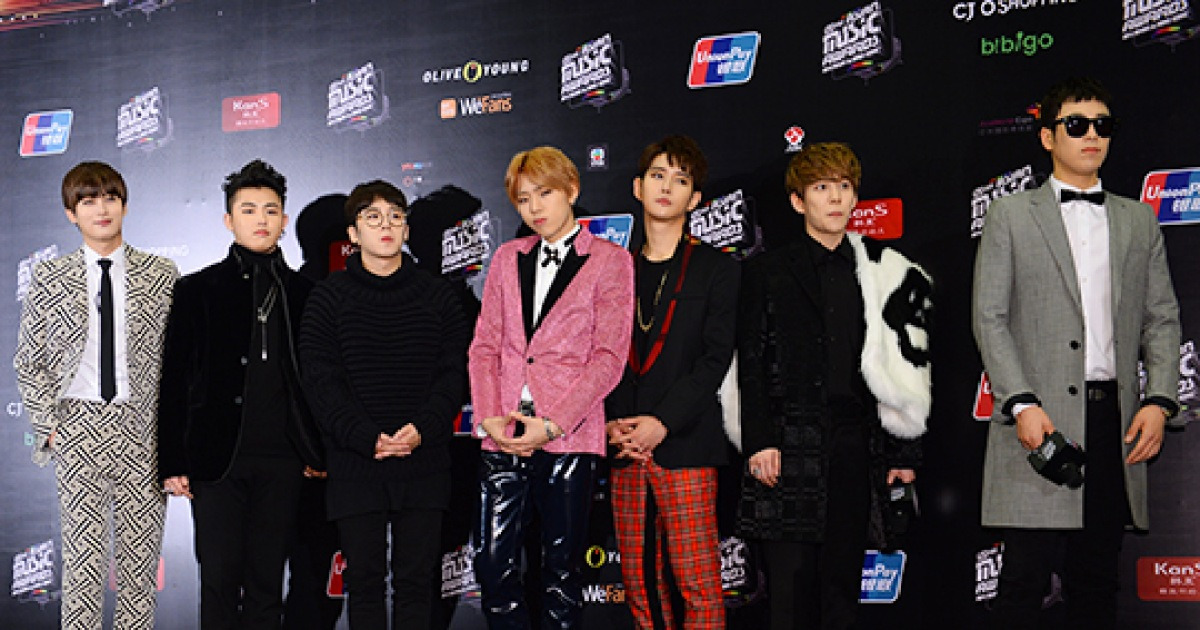 [TD포토] 블락비 '가지각색의 수트패션' (2014 MAMA)