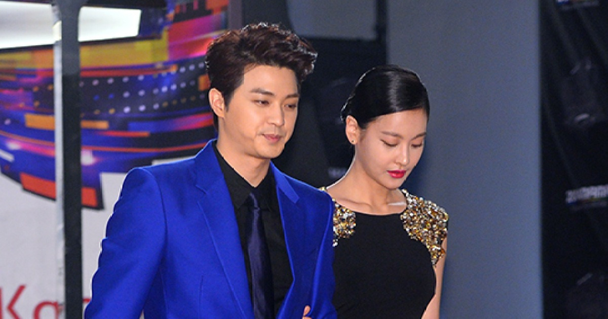 [TD포토] 김지훈-오연서 '환상의 장보리 커플' (2014 MAMA)