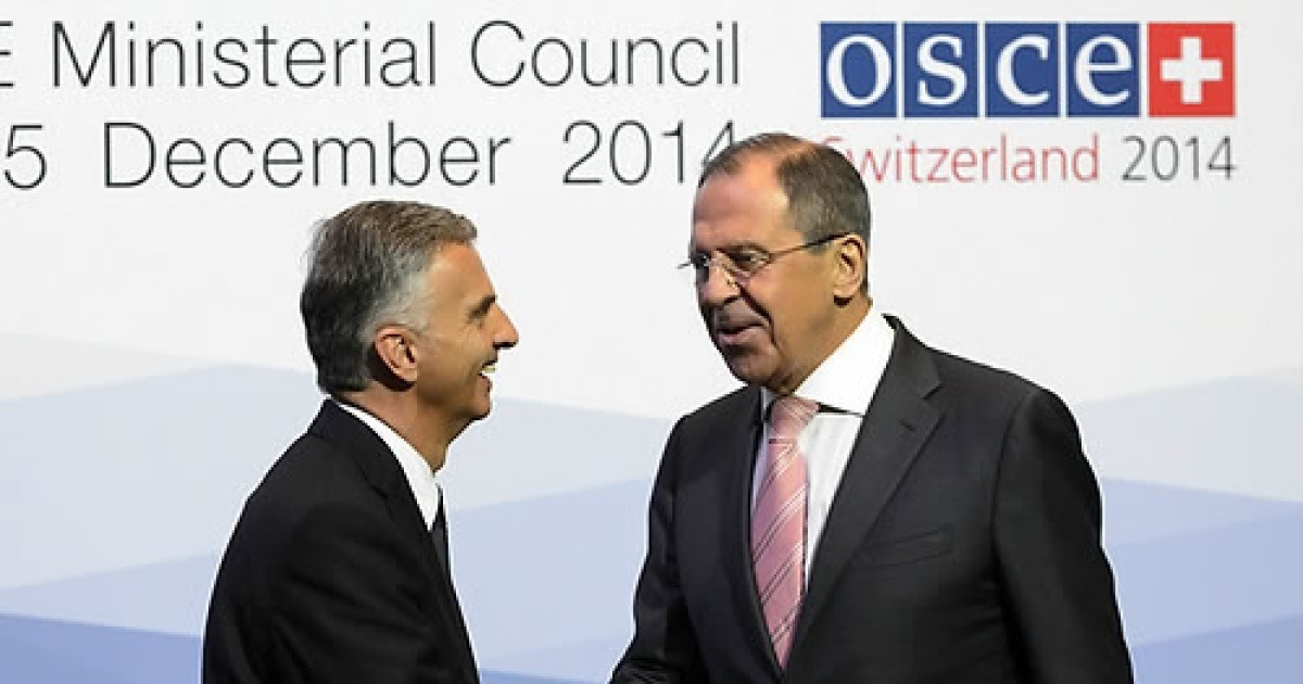 SWITZERLAND OSCE MEETING