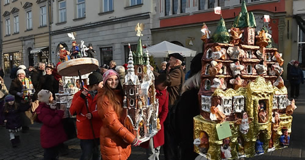 POLAND CRACOW NATIVITY SCENES COMPETITION