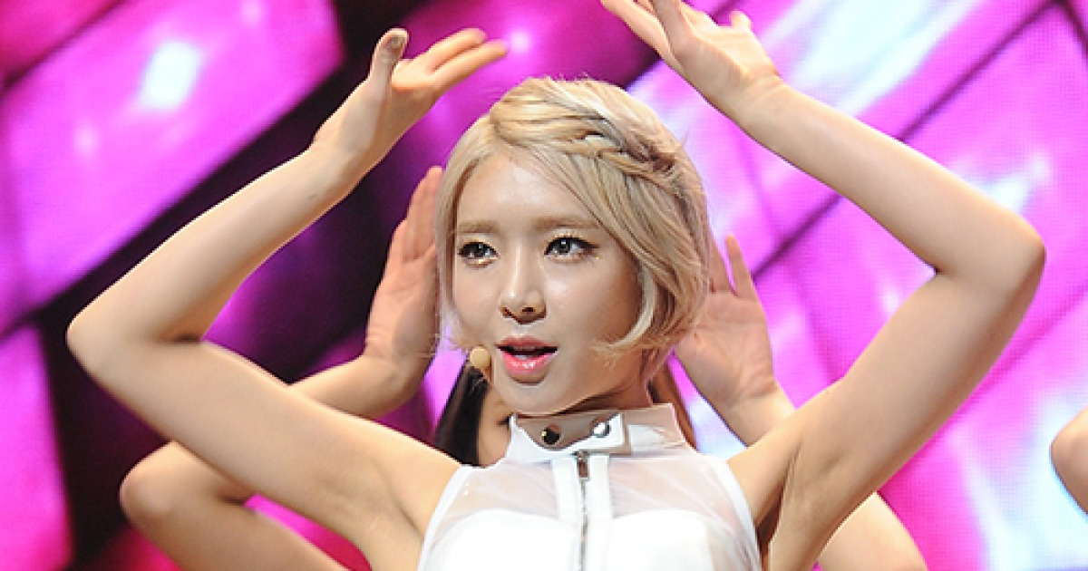 AOA 초아 '깜찍한 벼머리' [MK포토]