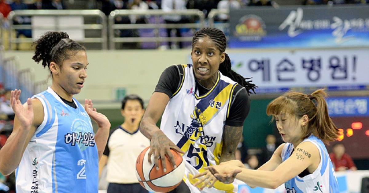 [WKBL] 브릴랜드, '쎄쎄쎄 하자고?'