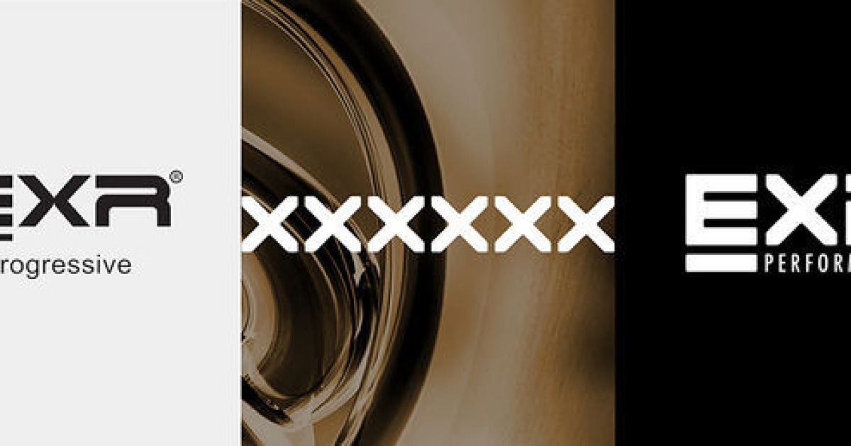 EXR, 브랜드 로고 변경..'퍼포먼스' 가미해 액티브 라이프스타일 강조