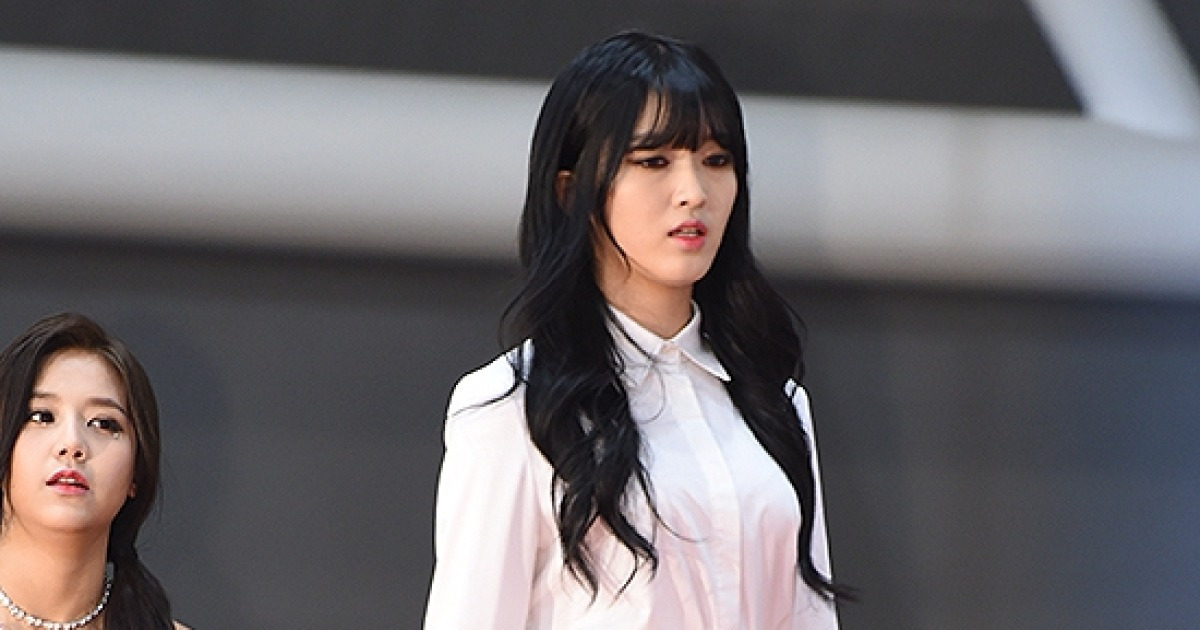 [포토] AOA 찬미, '막내의 깜찍한 등장~' (2014 KBS 가요대축제)