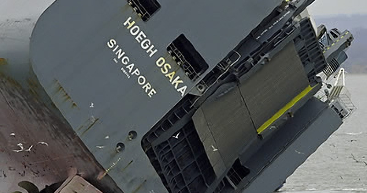 BRITAIN CARGO SHIP ACCIDENT