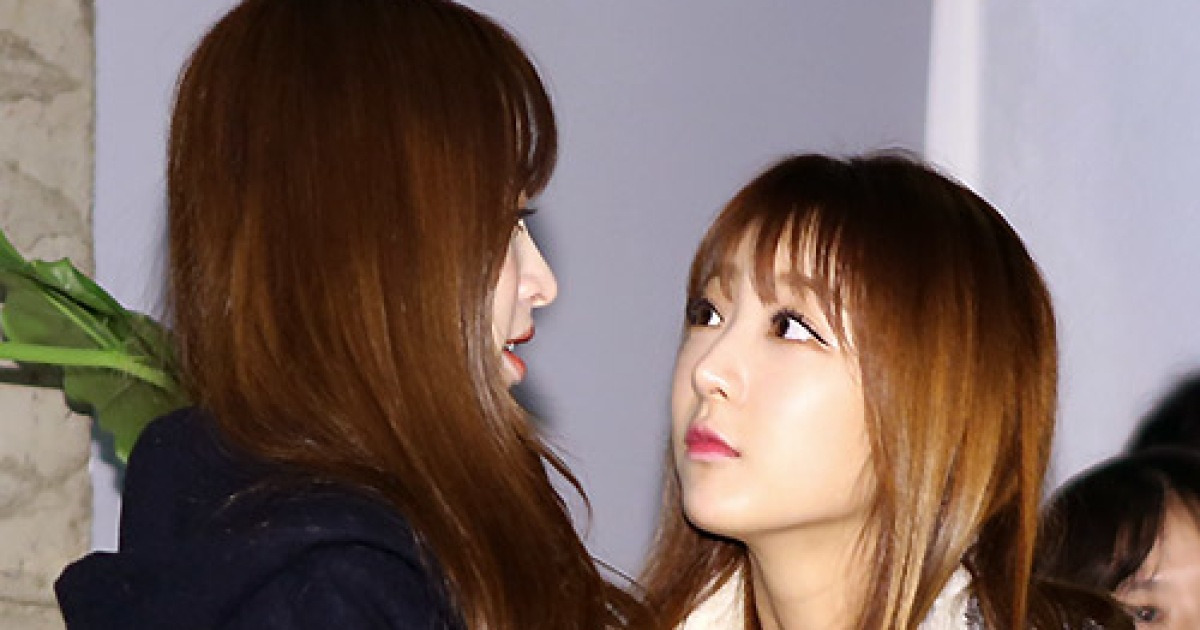 [bnt포토] EXID 하니-혜린, 심장 떨리는 아이컨택